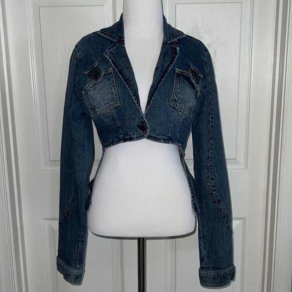 Coolwear Jeans | Jackets & Coats | Y2k Vintage Fish Tail Cropped Denim ...